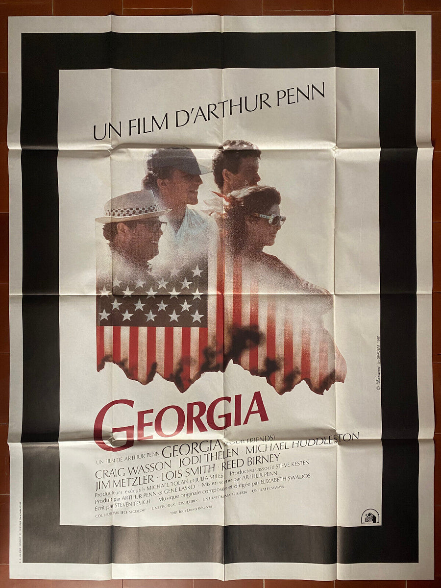 Affiche GEORGIA Arthur PENN Craig WASSON Jodi THELEN 120x160cm – CINEAD
