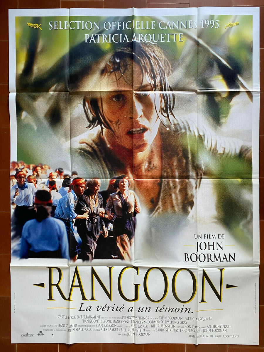 Poster RANGOON John BOORMAN Patricia ARQUETTE Spalding GRAY 120x160cm ...