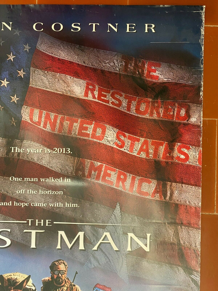 Affiche américaine THE POSTMAN Will Patton KEVIN COSTNER Facteur 69x10 ...