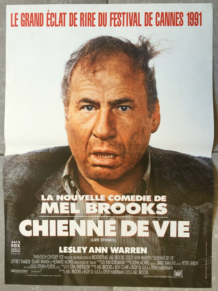 Poster female dog OF LIFE Life stinks MEL BROOKS Lesley Ann Warren 40x ...