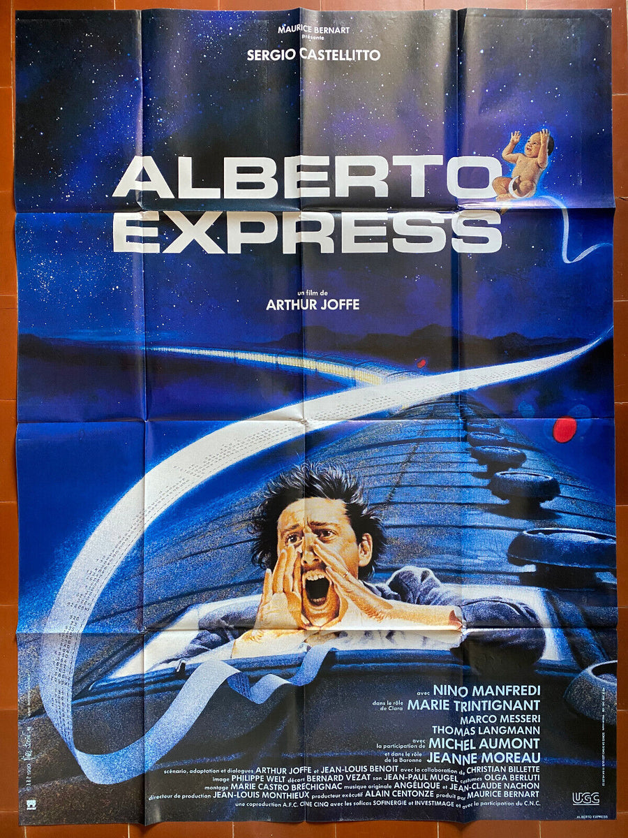 Affiche ALBERTO EXPRESS Arthur JOFFE Sergio CASTELLITTO N. MANFREDI 12 ...