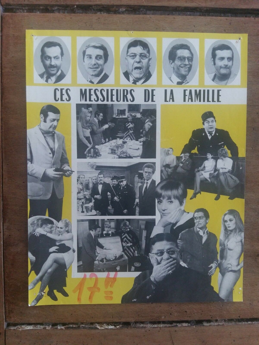 Brochure THESE GENTLEMEN OF THE FAMILY raoul ANDRE francis BLANCHE jea ...
