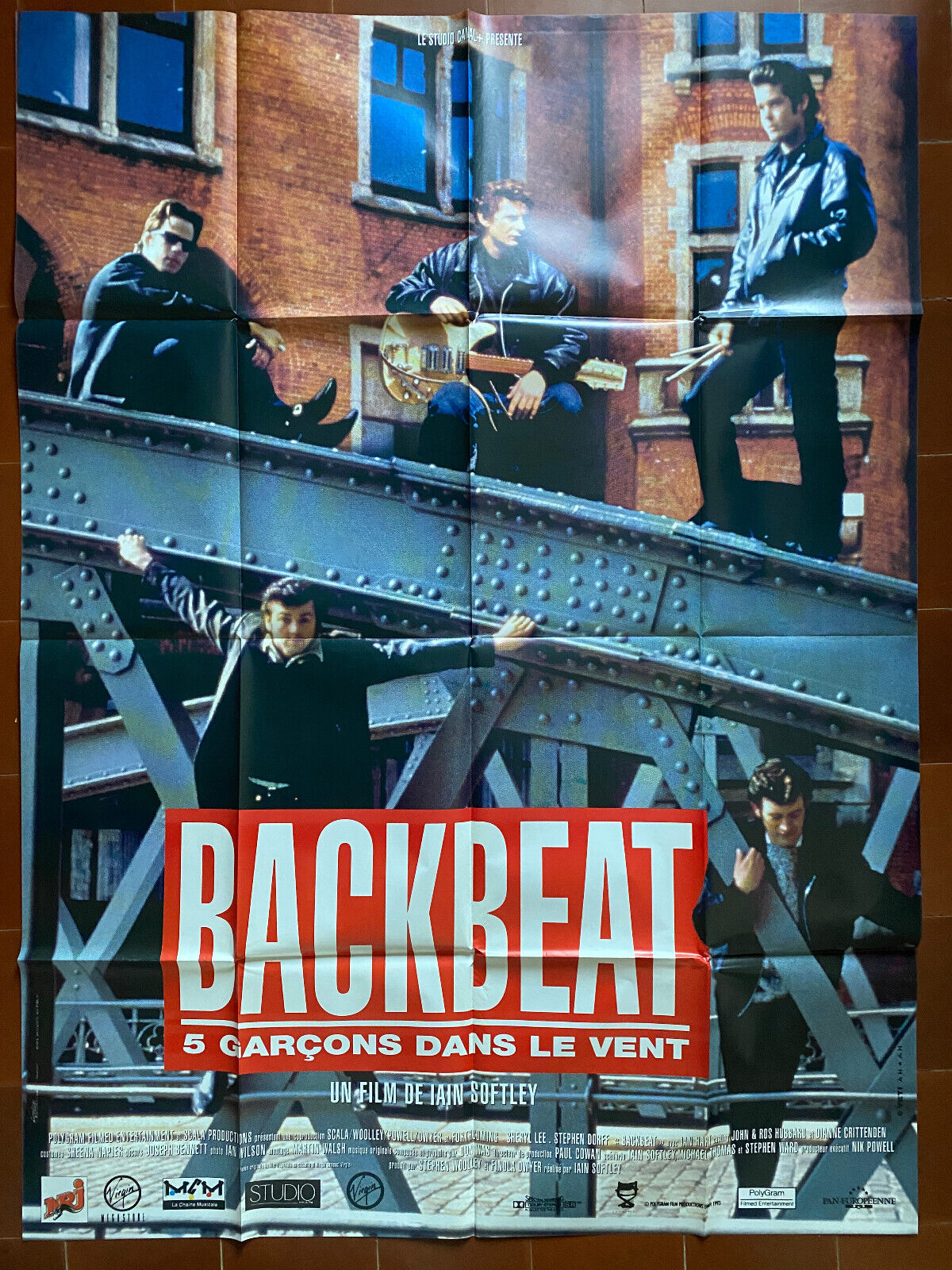 Affiche BACKBEAT 5 GARCONS DANS LE VENT Iain SOFTLEY Stephen DORFF The ...
