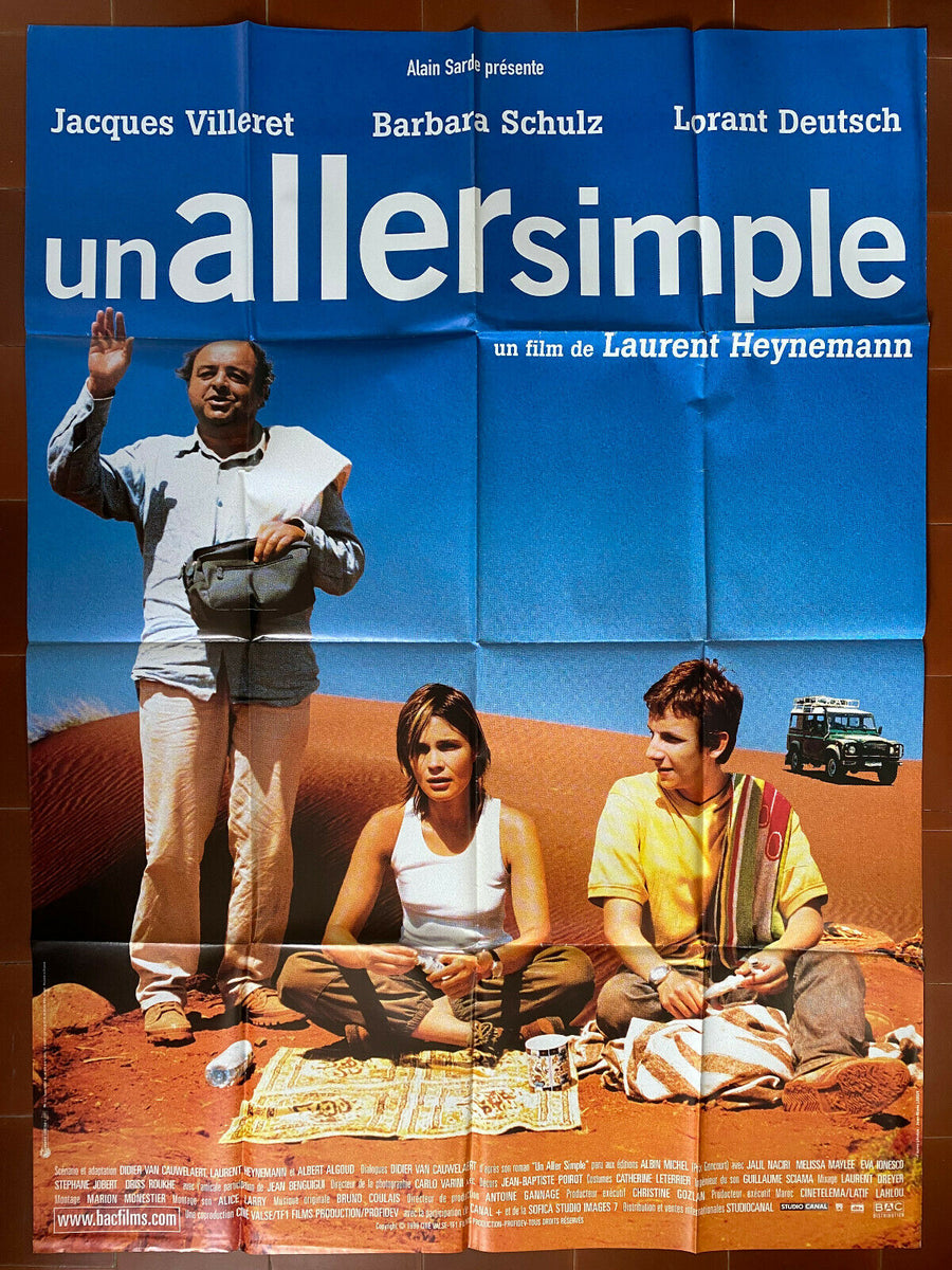 Poster ONE WAY EASY Laurent HEYNEMANN Jacques VILLERET L.DEUTSCH 120x1 ...