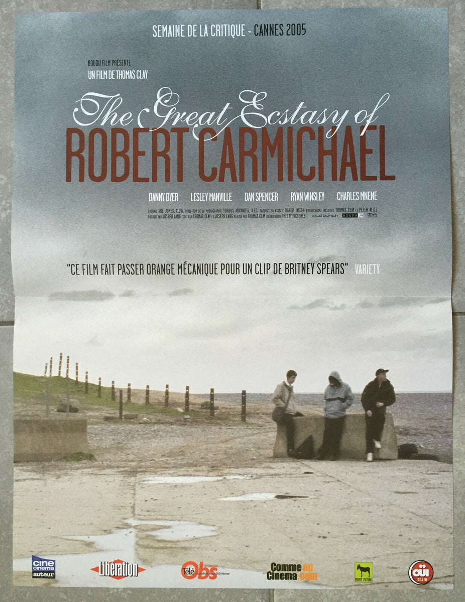 Poster THE GREAT ECSTASY OF ROBERT CARMICHAEL Nikki Albon THOMAS CLAY ...
