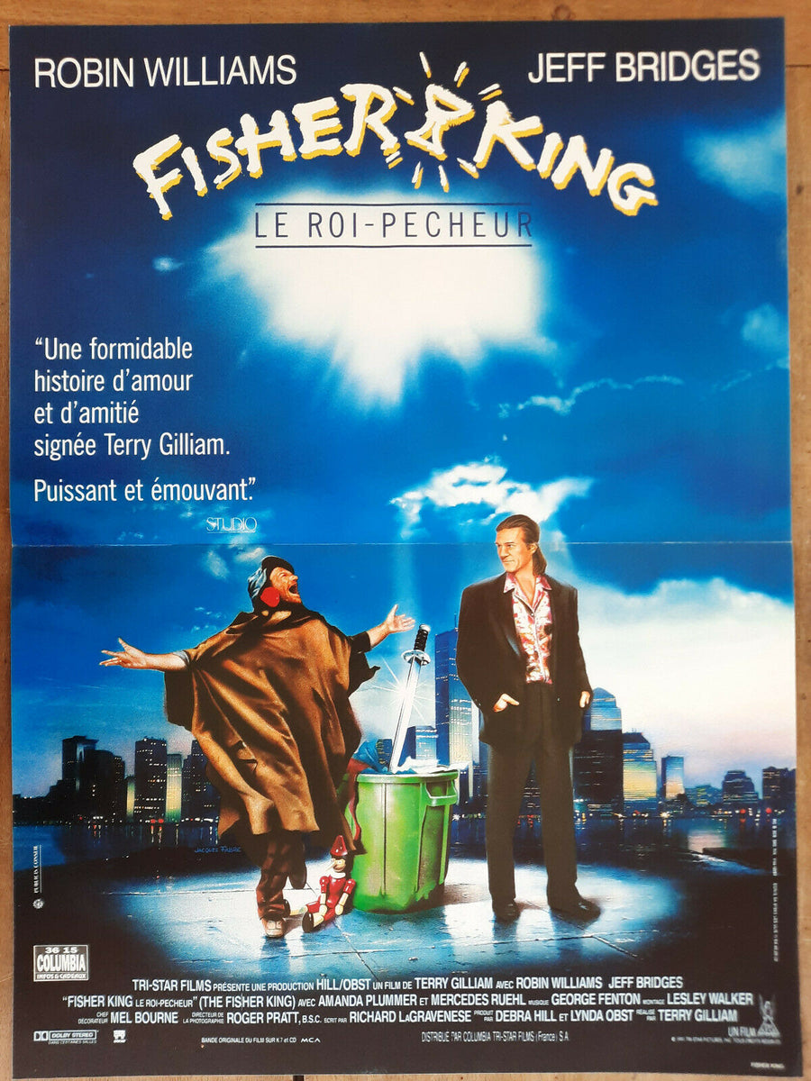 Poster FISHER KING Terry GILLIAM Robin WILLIAMS Jeff BRIDGES 40x60cm ...