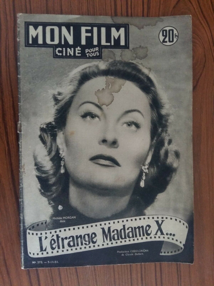 Magazine MY FILM THE STRANGE MADAME – CINEAD