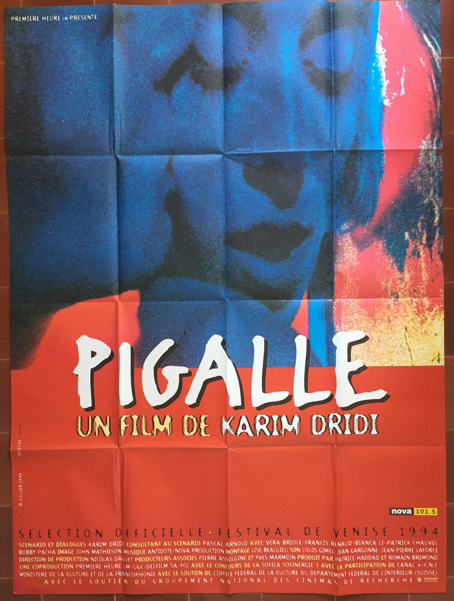 Poster PIGALLE Véra Briole KARIM DRIDI Francis Renaud 120x160cm – CINEAD