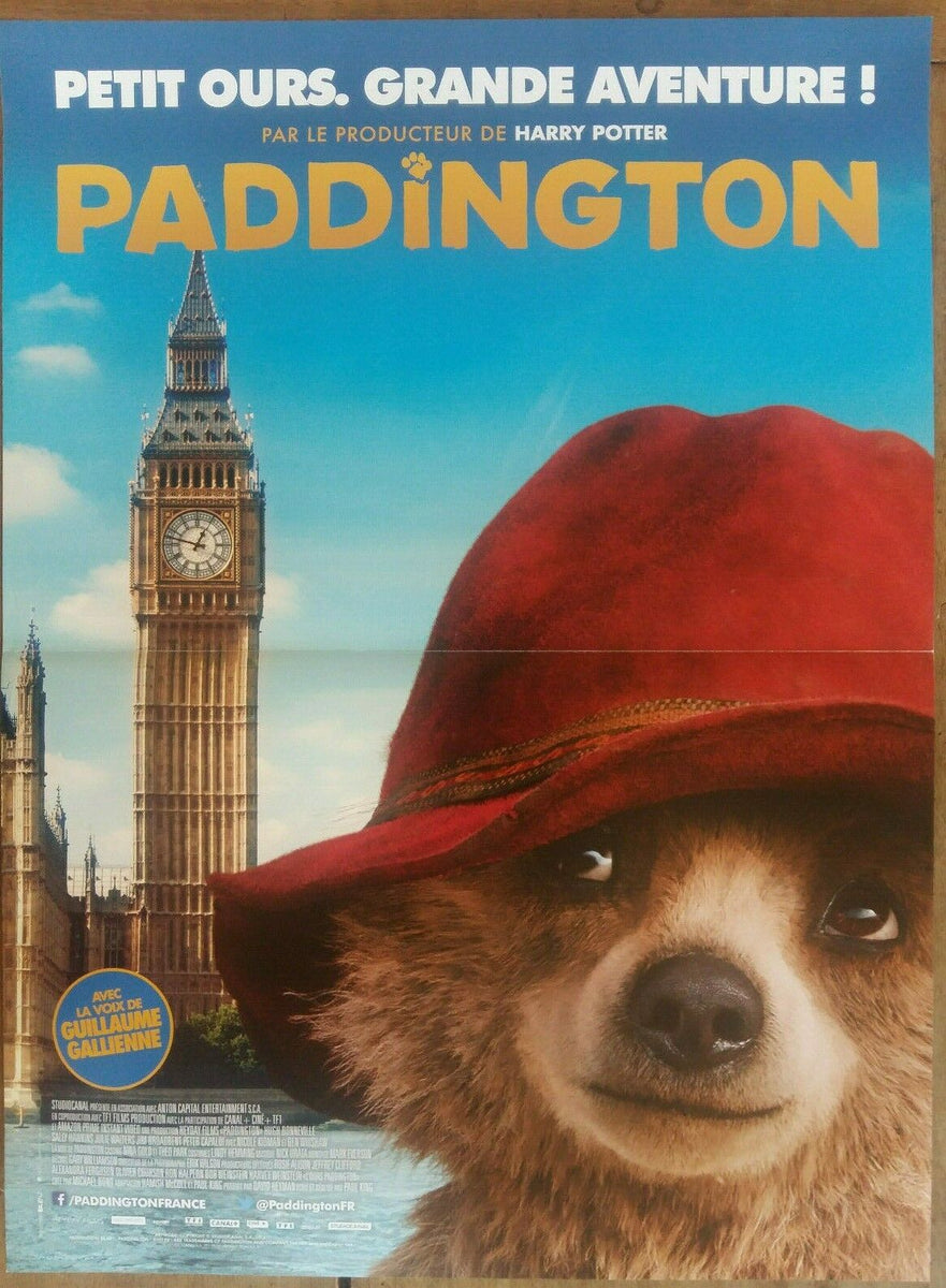 Poster PADDINGTON Little Bear Big Ben Film Animation 40x60cm – CINEAD