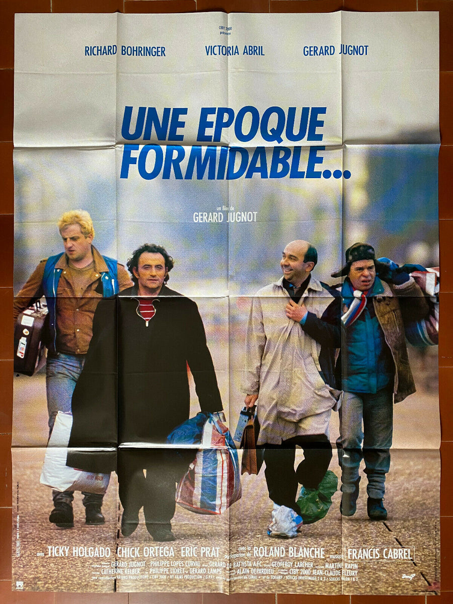 Poster A FORMIDABLE EPOQUE Gerard JUGNOT Chick ORTEGA 120x160cm – CINEAD