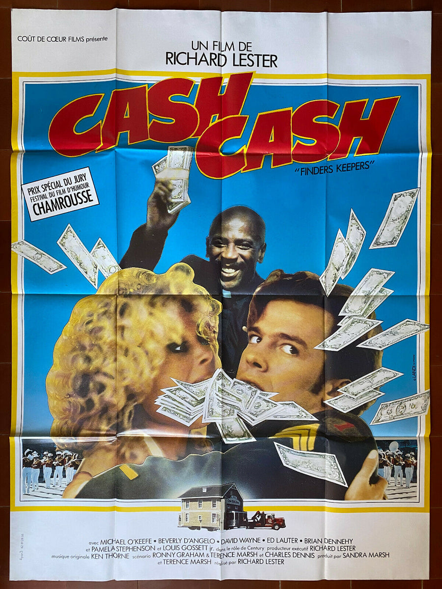 Poster CASH CASH Richard LESTER Jim CARREY Bevrerly D'ANGELO 120x160cm ...