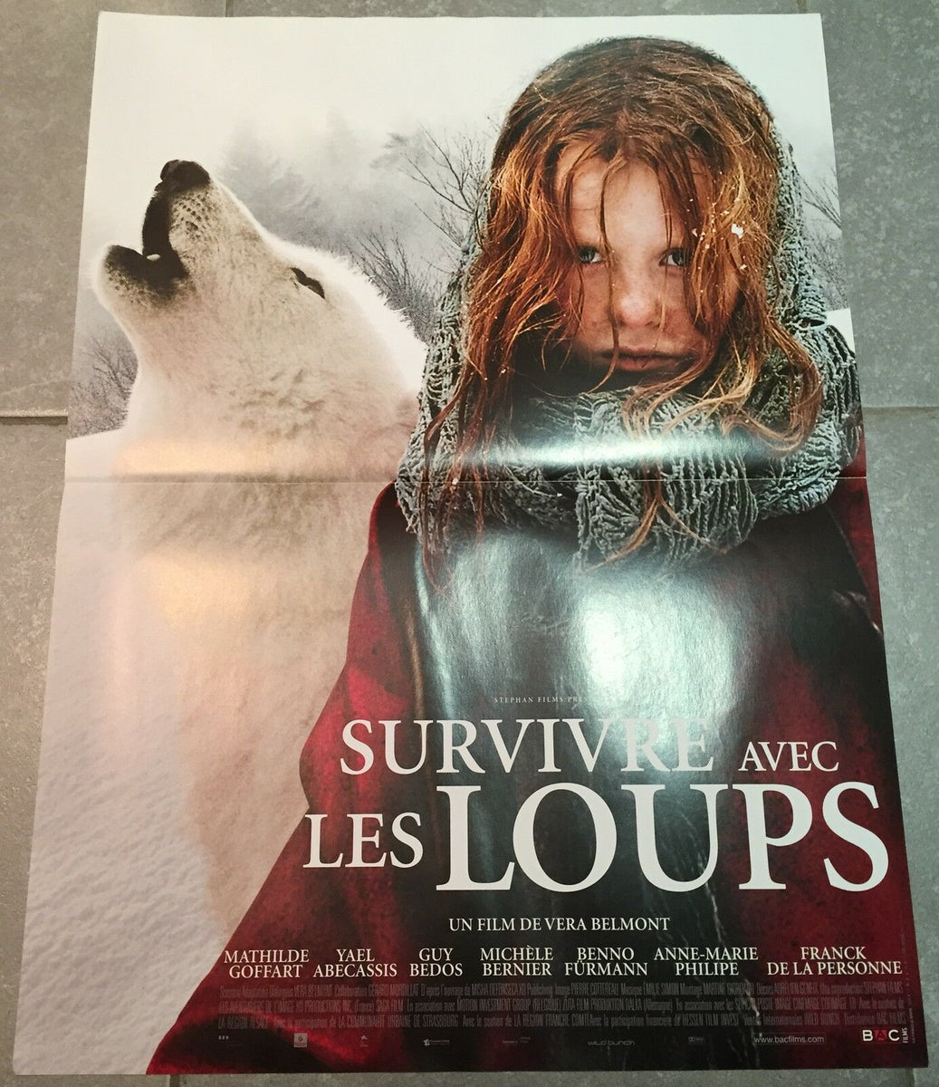 Poster SURVIVING WITH WOLVES Véra Belmont MATHILDE GOFFART 40x60cm * – CINEAD