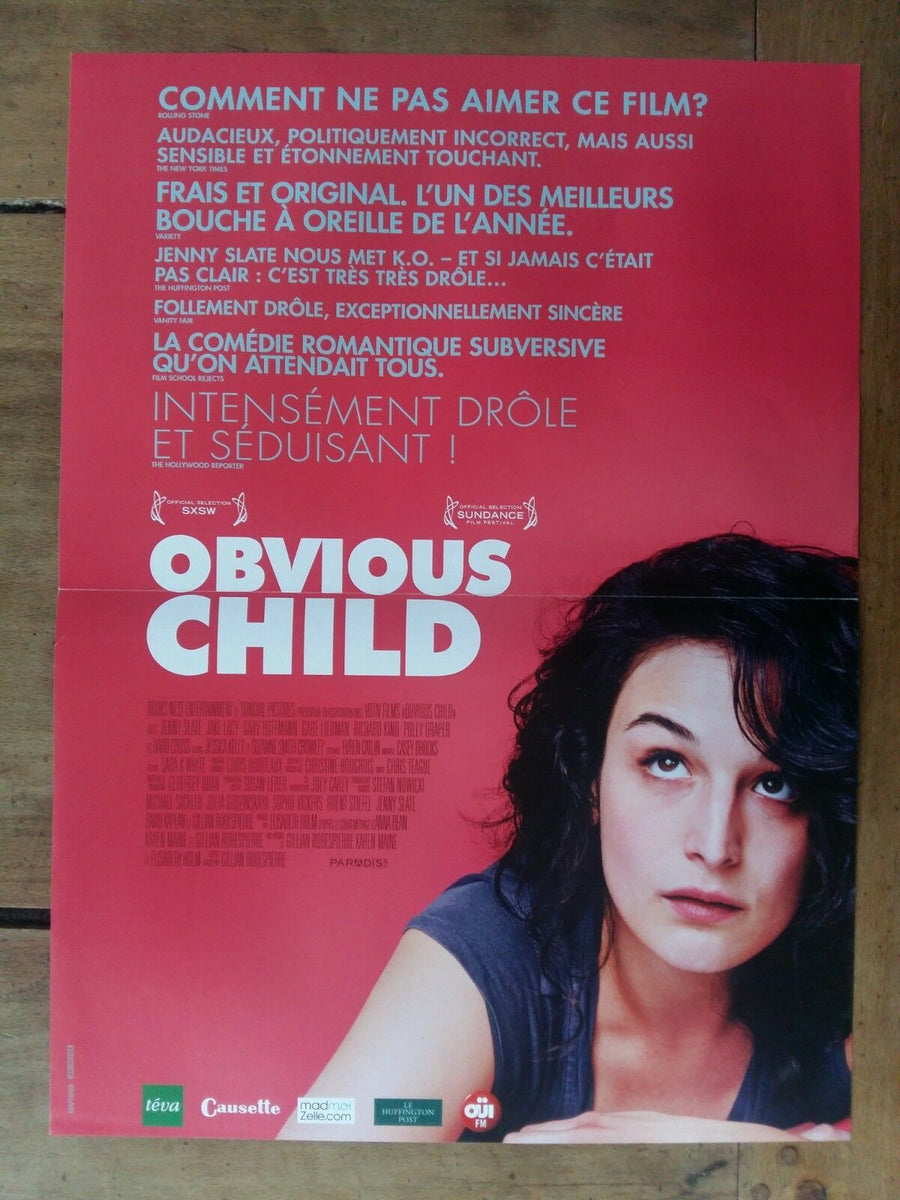 Poster OBVIOUS CHILD gillian ROBESPIERRE jenny SLATE jake LACY 40x60cm ...