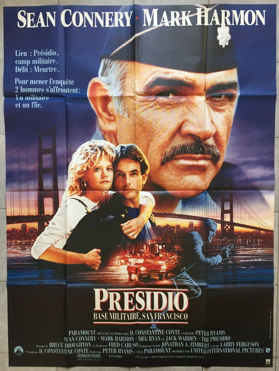 Poster PRESIDIO MILITARY BASE OF SAN FRANCISCO Sean Connery 120x160cm ...