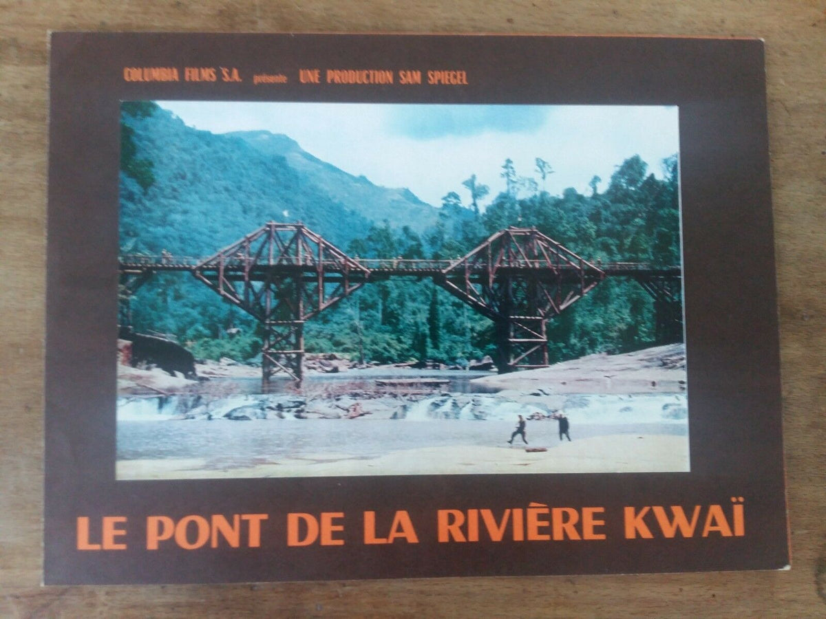 Press Kit THE KWAI RIVER BRIDGE william HOLDEN alec GUINESS * – CINEAD