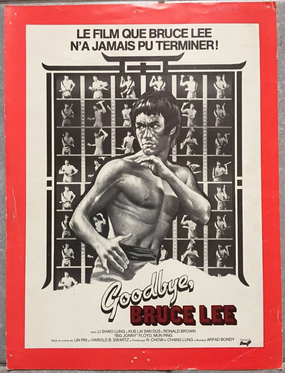 Brochure GOODBYE BRUCE LEE Lin Pin LI SHAIO LUNG * – CINEAD