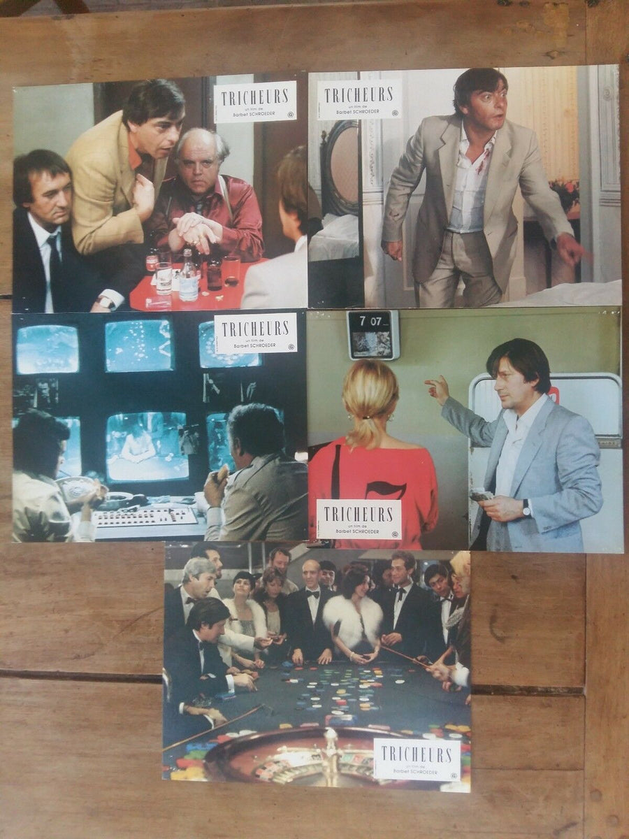 CHEATERS bubble OGIER jacques DUTRONC kurt RAAB (1984) 5 Photos * – CINEAD
