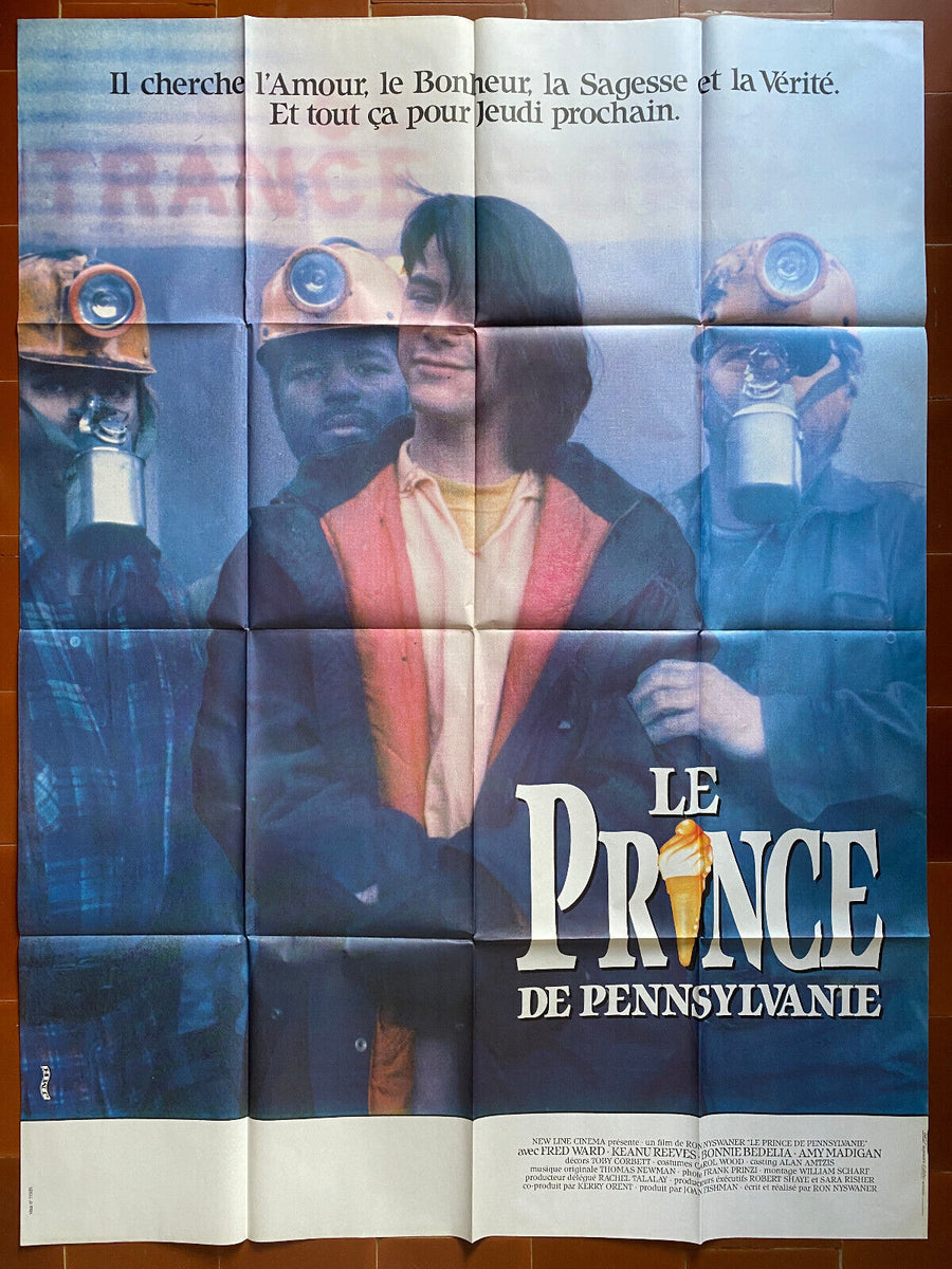 Poster THE PRINCE OF PENNSYLVANIA Ron NYSWANER Keanu REEVES 120x160cm ...