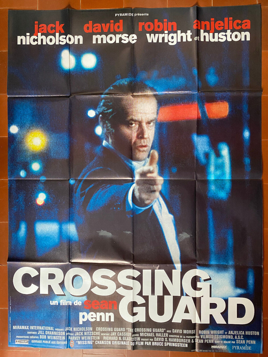 Affiche CROSSING GUARD Sean PENN Jack NICHOLSON Anjelica HUSTON 120x16 ...