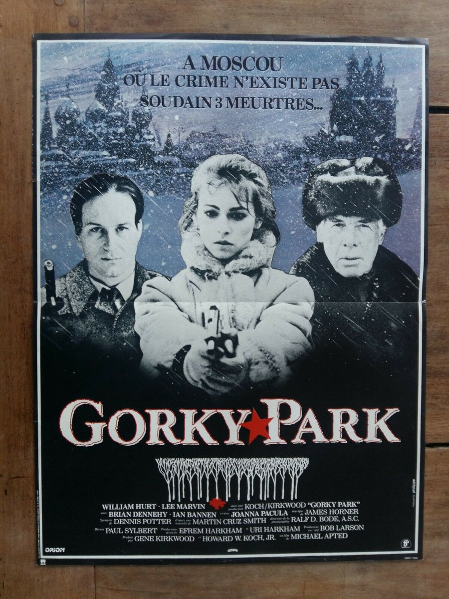 Poster GORKY PARK william HURT lee MARVIN 40X60 – CINEAD
