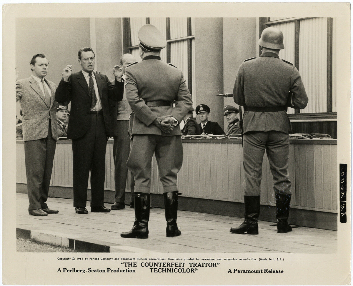 BETRAYAL ON COMMAND Counterfeit Traitor WILLIAM HOLDEN Original Photo ...
