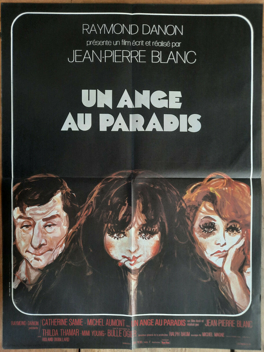 Poster AN ANGEL IN PARADISE Jean-pierre BLANC Catherine SAMIE M.AUMONT ...