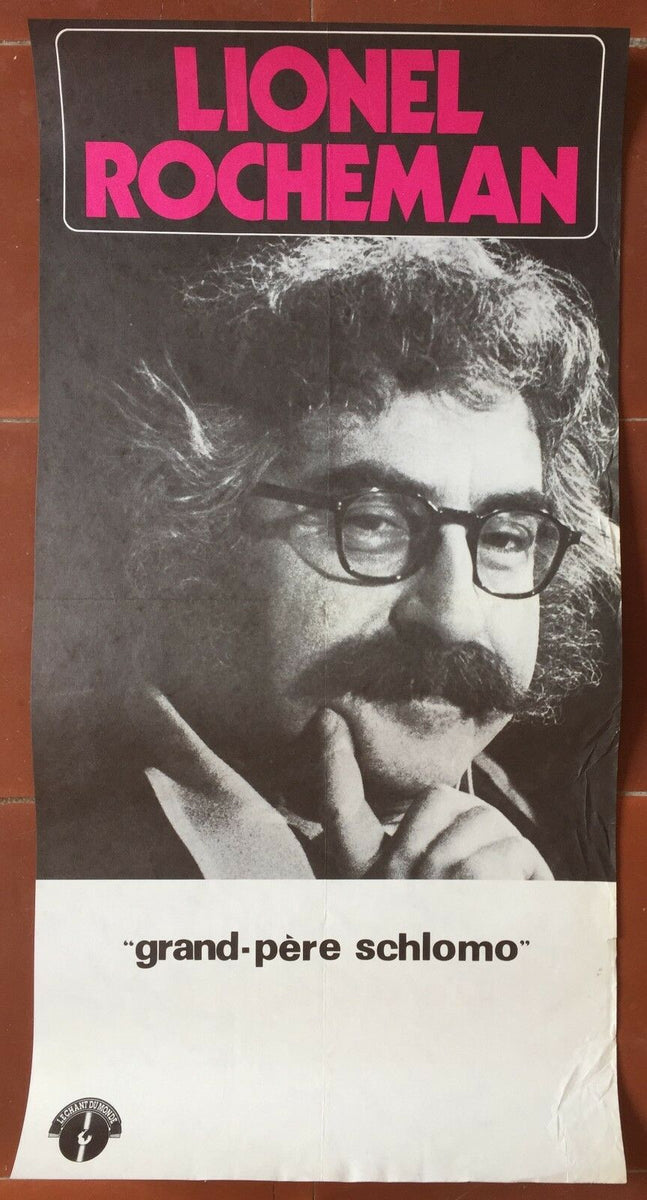 Poster LIONEL ROCHEMAN Grandfather Schlomo * – CINEAD