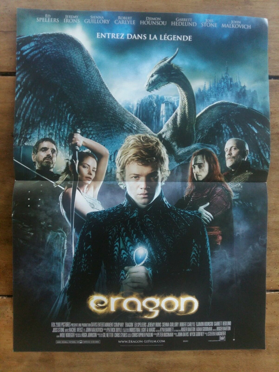 Poster ERAGON ed SPELEERS jeremy IRONS john MALKOVICH 40x60cm * – CINEAD