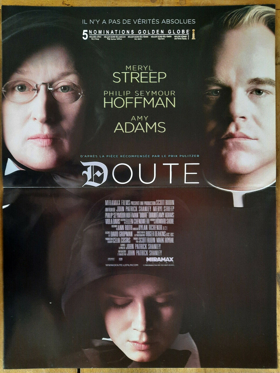 Poster DOUBT Meryl STREEP Amy ADAMS Philip Seymour HOFFMAN 40x60cm – CINEAD