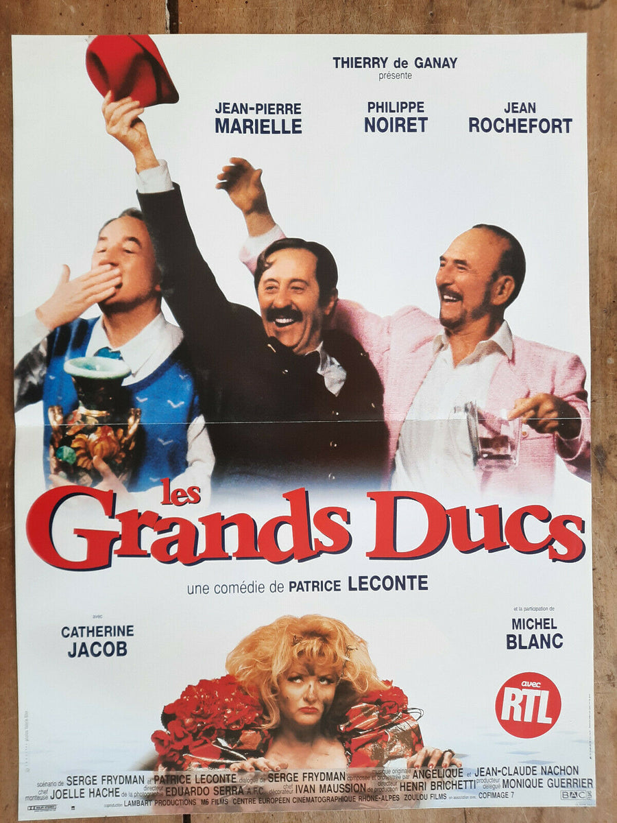 Poster THE GRAND DUCS Patrice LECONTE Jean-pierre MARIELLE 40x60cm – CINEAD