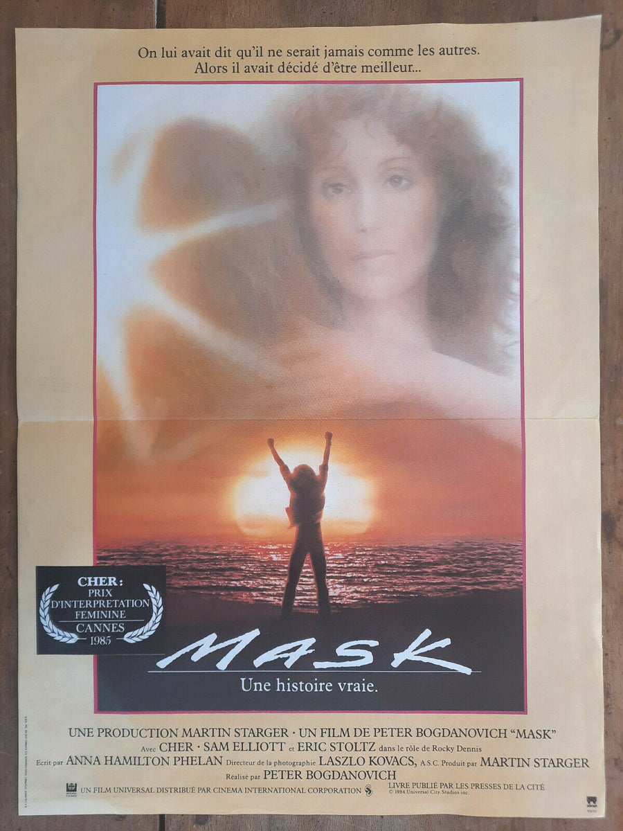 Poster MASK Peter BOGDANOVICH DEAR Sam ELLIOT Eric STOLTZ 40x60cm – CINEAD