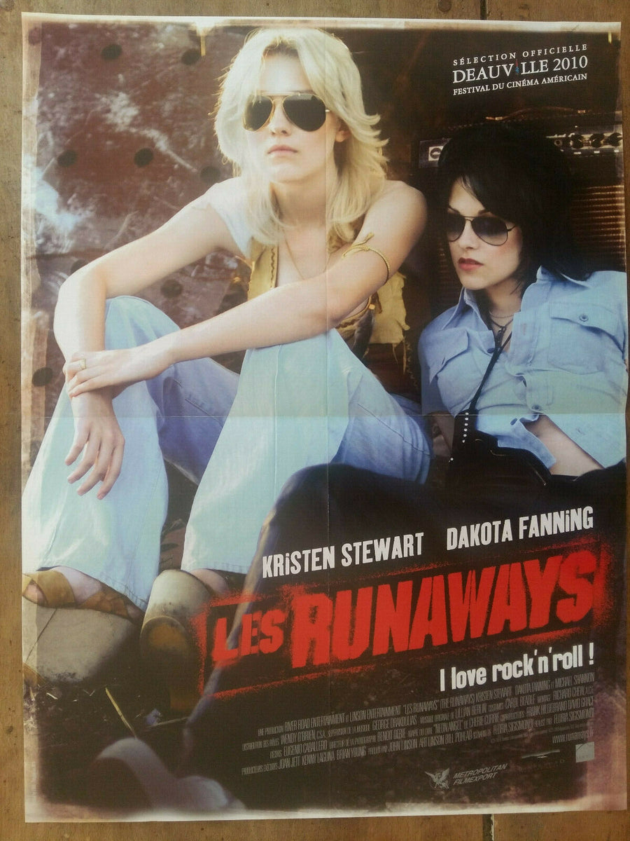 Poster THE RUNAWAYS Kristen STEWART Dakota FANNING Floria SIGISMONDI 4 ...