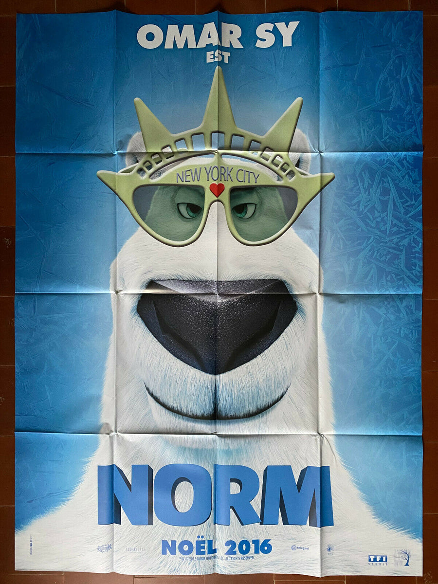 Poster NORM Trevor WALL cartoon bear child 120x160cm – CINEAD