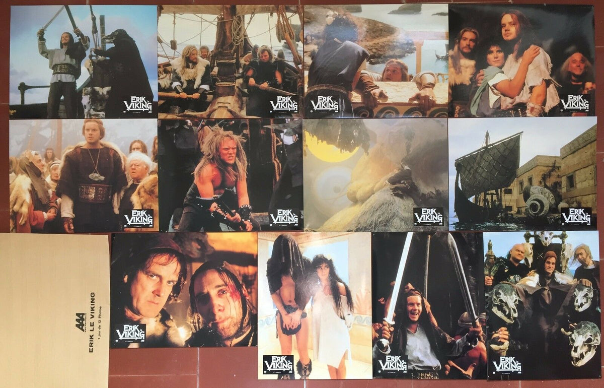 ERIK THE VIKING Terry Jones TIM ROBBINS John Cleese Set of 12 Photos ...