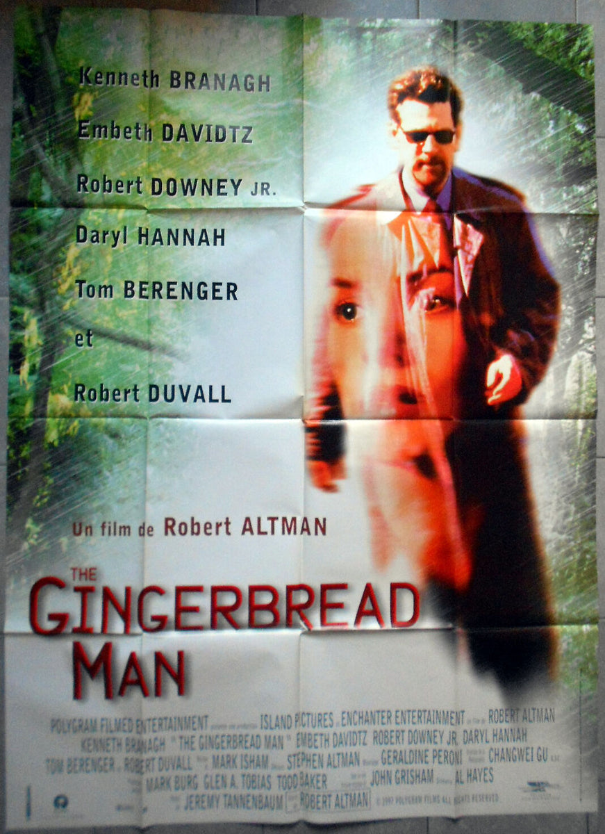 Poster THE GINGERBREAD MAN Robert Altman KENNETH BRANNAGH 120x160cm ...