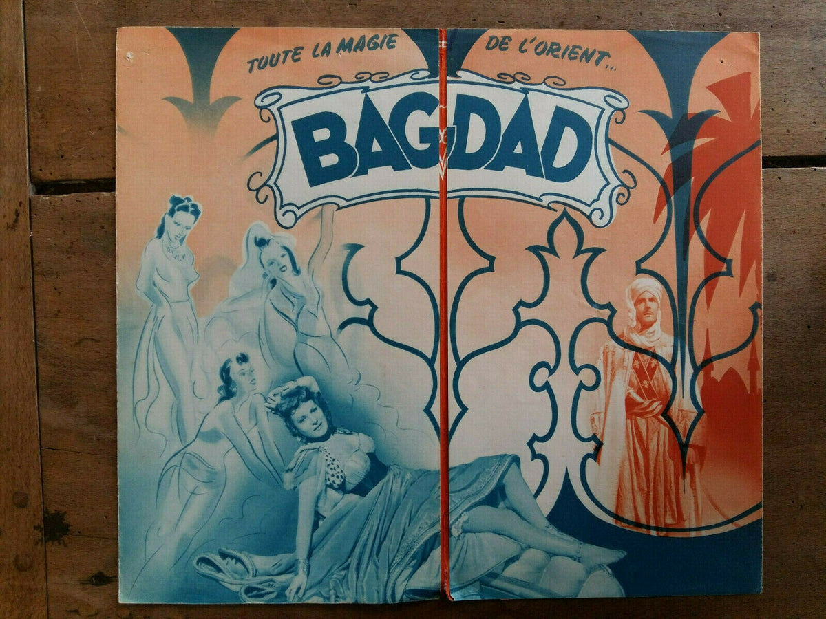 Press Kit BAGHDAD Maureen O'HARA Paul CHRISTIAN Vincent PRICE – CINEAD