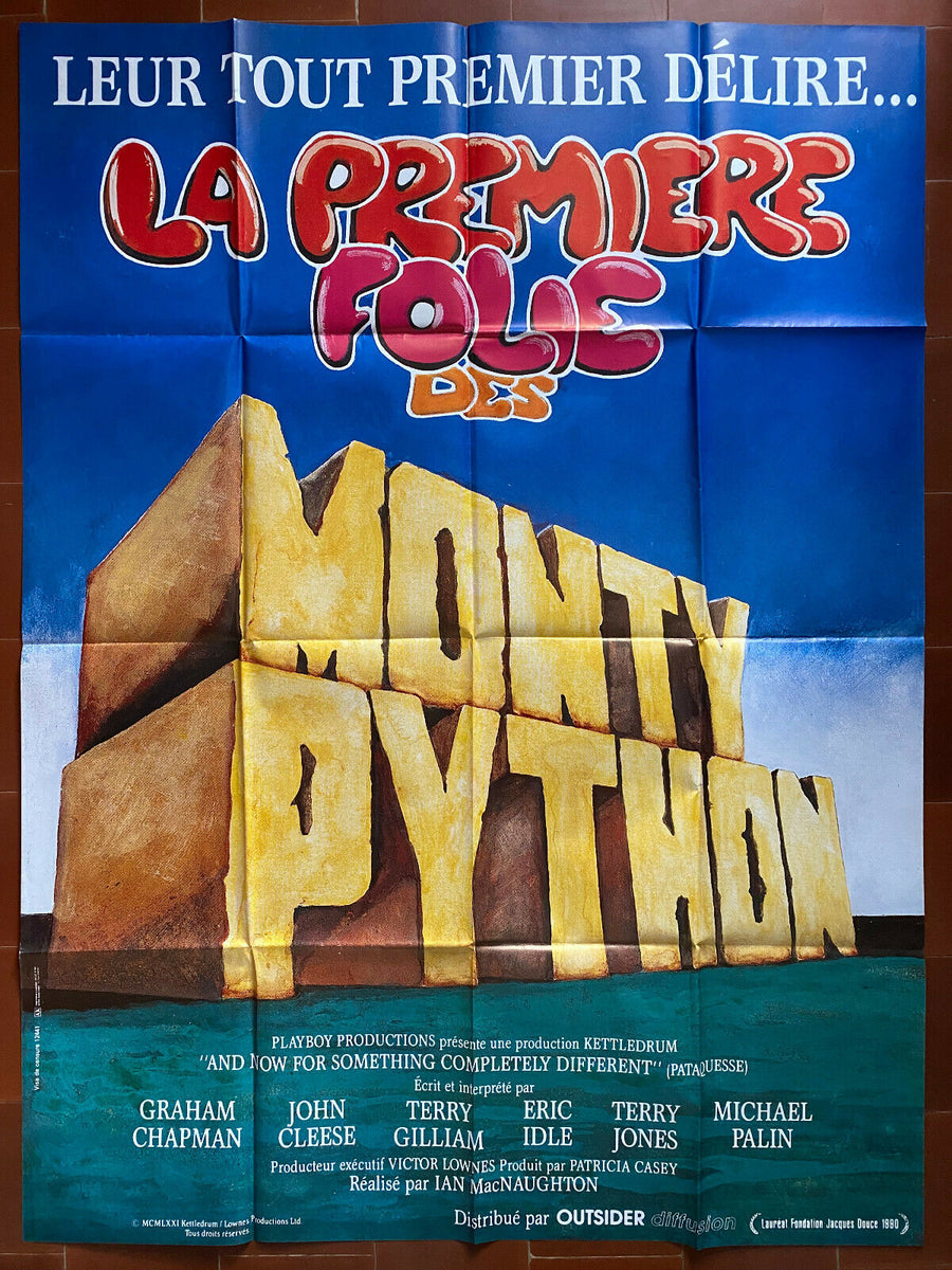 Affiche LA PREMIERE FOLIE DES MONTY PYTHON 120x160cm – CINEAD
