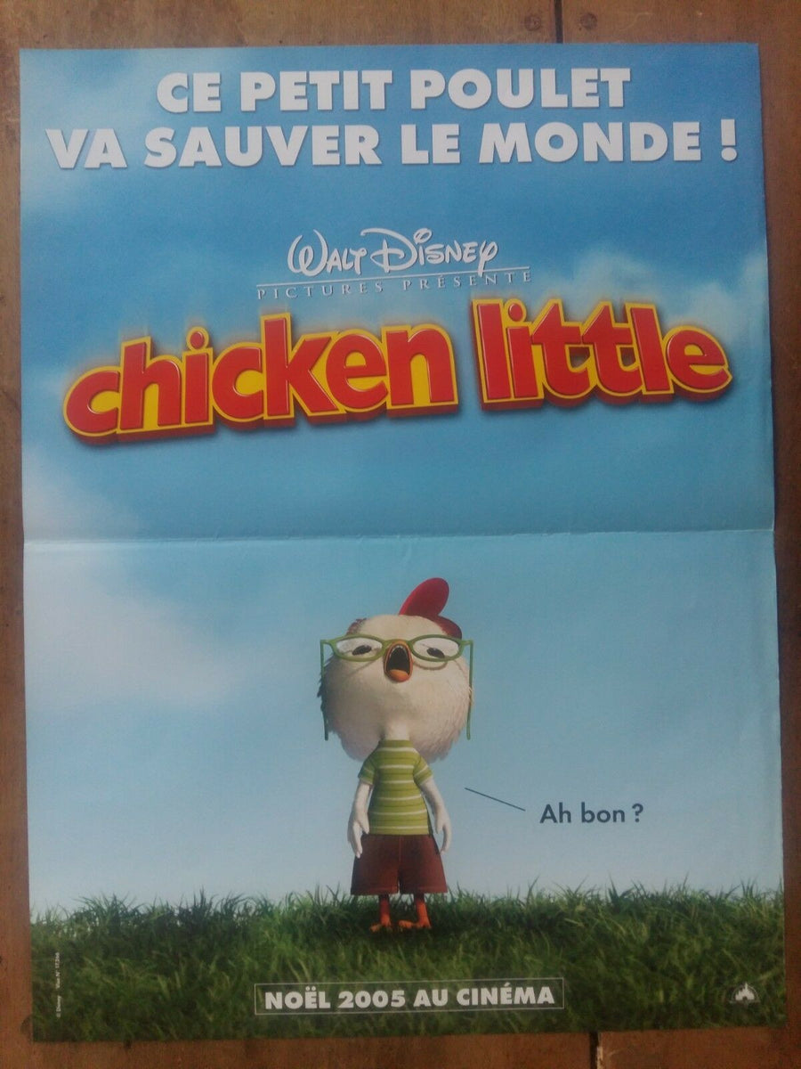 Poster CHICKEN LITTLE walt DISNEY Animation film 40x60cm – CINEAD