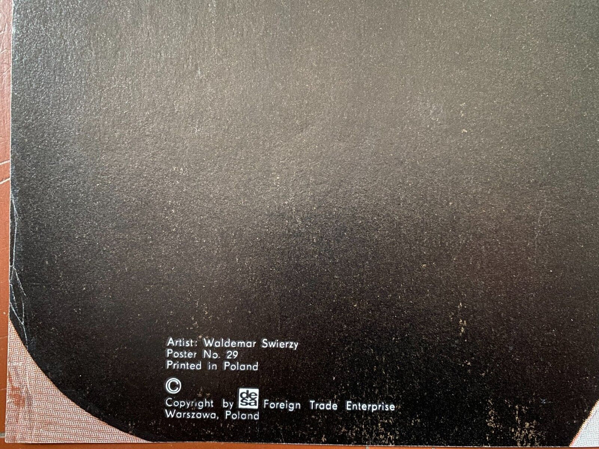 Polish Circus Poster CYRK Clown Chimp Circus SWIERZY 67x93cm 1979 – CINEAD