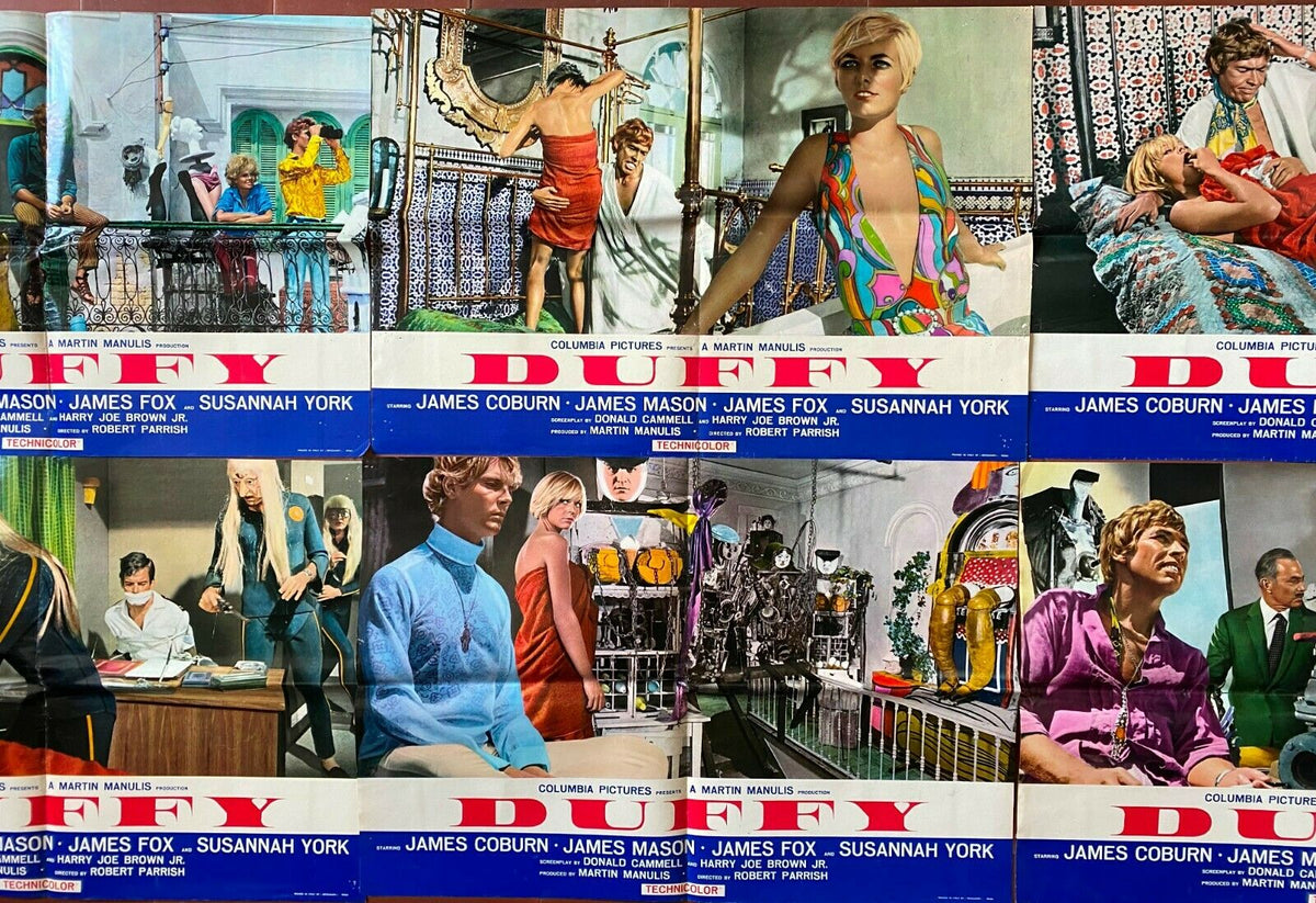7 Italian Posters DUFFY THE FOX OF TANGIER Robert Parrish JAMES CONBUR ...