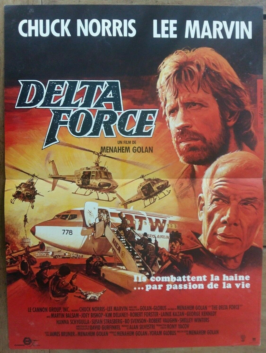 ポスター DELTA FORCE チャック・ノリス・リー・マービン 40x60cm – CINEAD