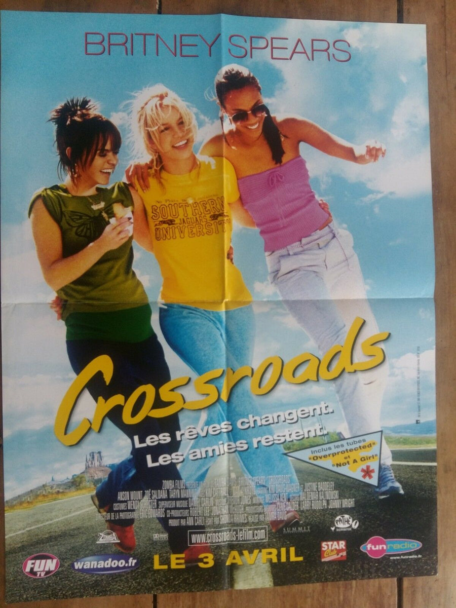 Poster CROSSROADS tamra DAVIS britney SPEARS 60x80* – CINEAD