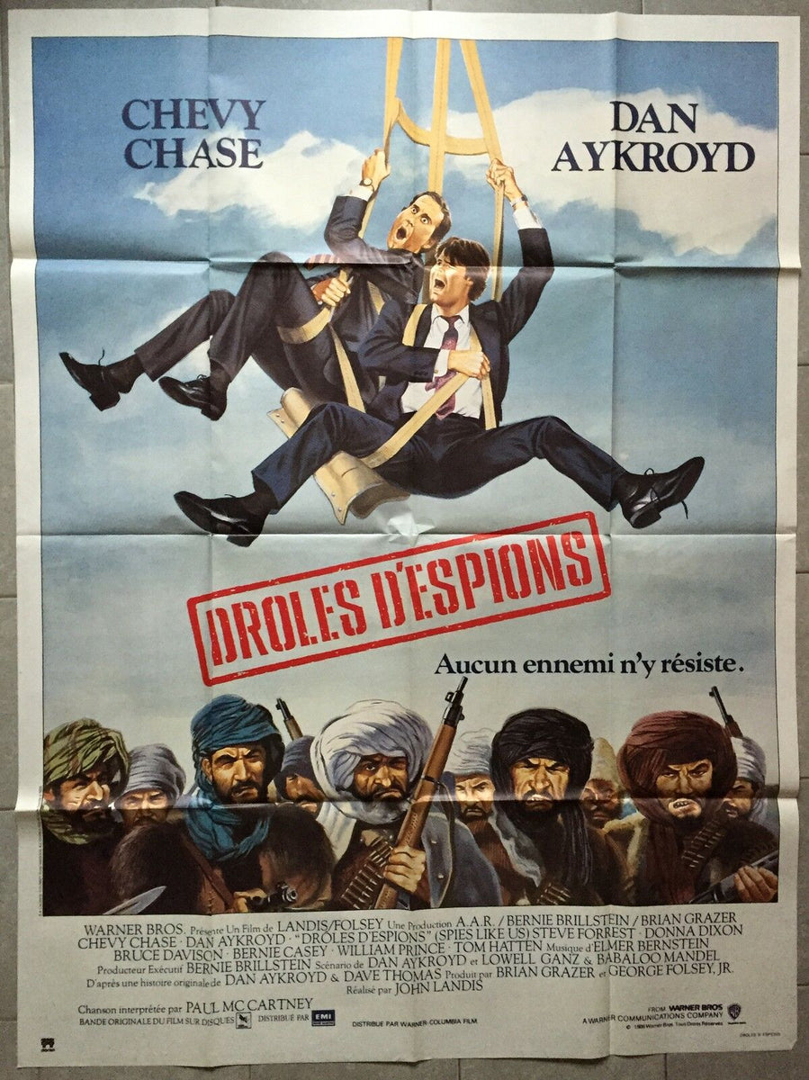 Poster FUNNY SPIES Spies like us JOHN LANDIS Chevy Chase 120x160cm – CINEAD