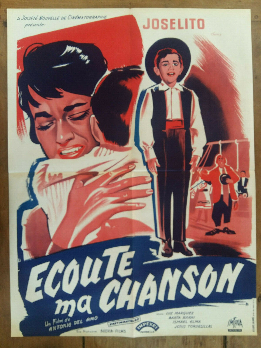 Poster LISTEN TO MY SONG Antonio DEL AMO Luz MARQUEZ JOSELITO 60x80cm ...