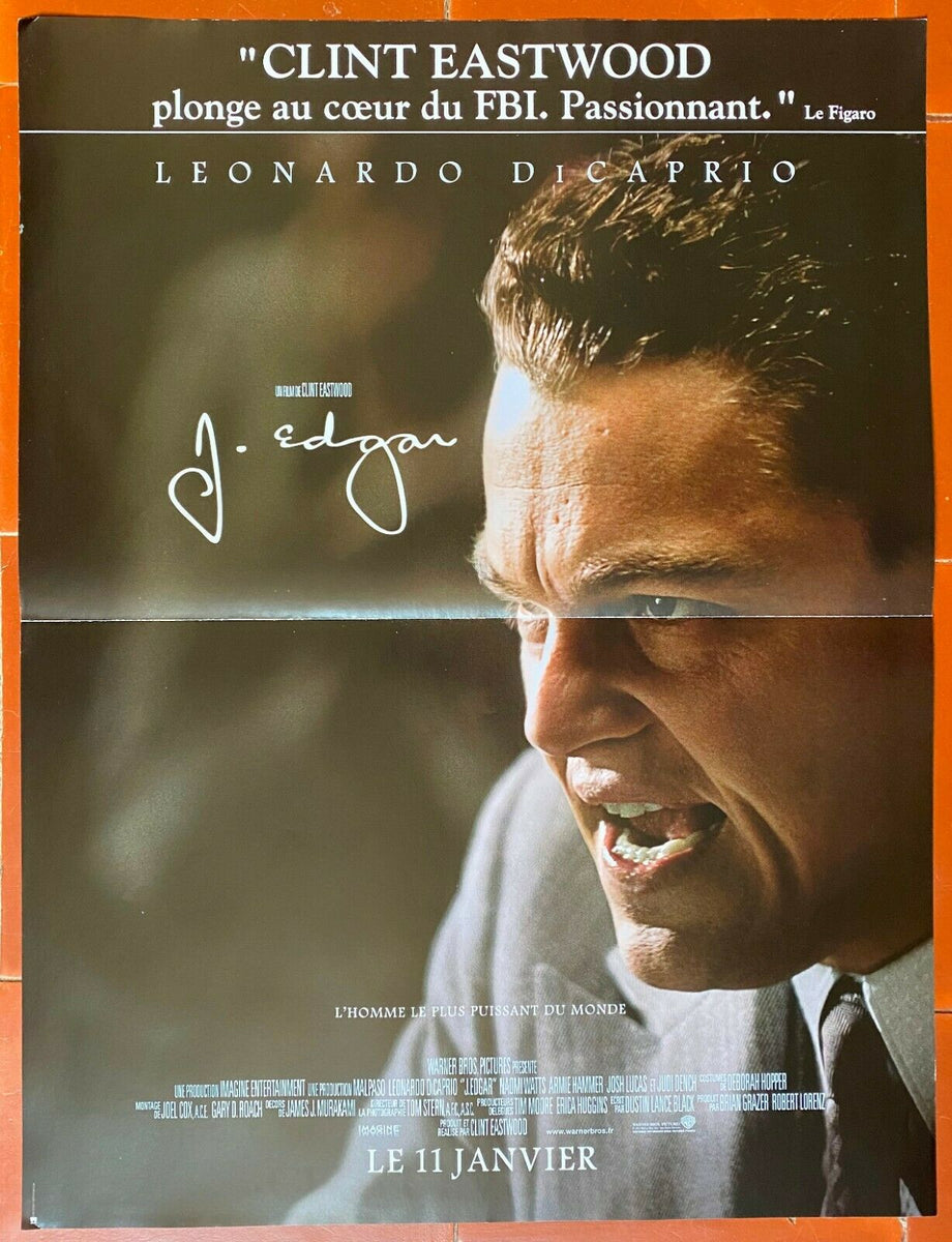 Poster J. EDGAR Clint Eastwood LEONARDO DICAPRIO 40x60cm – CINEAD