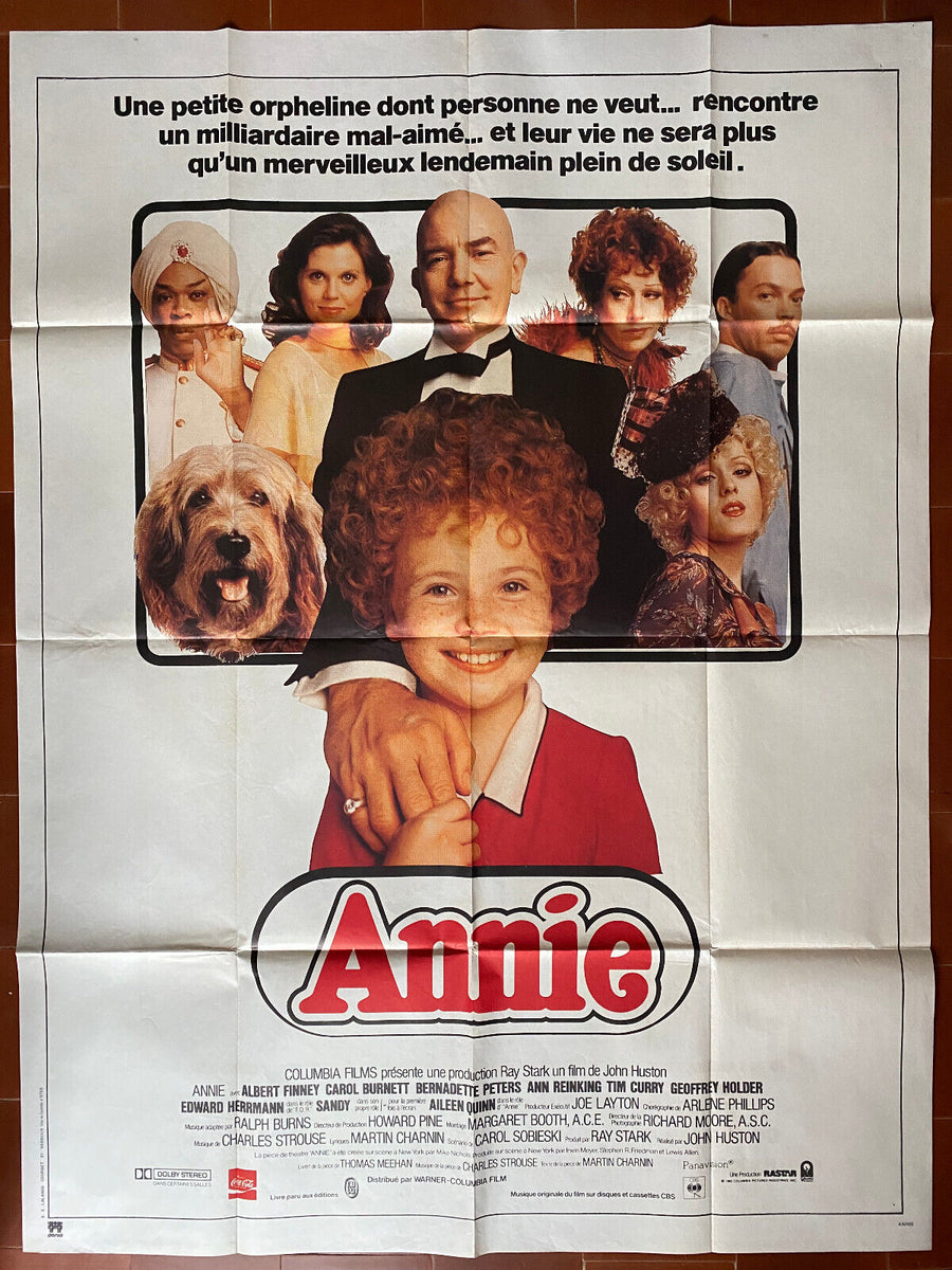 Affiche ANNIE Will GLUCK Jamie FOXX Cameron DIAZ 120x160cm – CINEAD