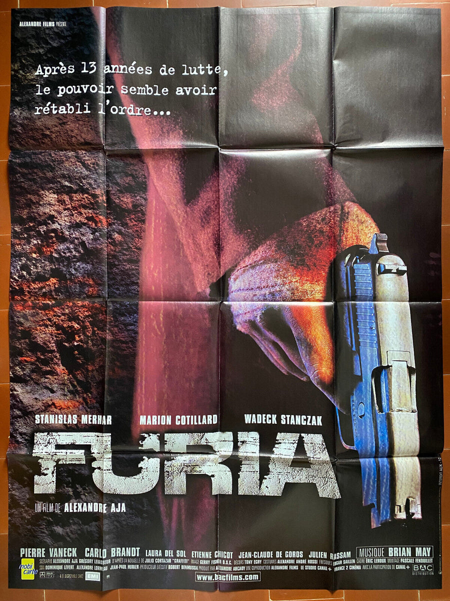 Poster FURIA Alexandre AJA Marion COTILLARD Wadeck STANCZAK 120x160cm ...