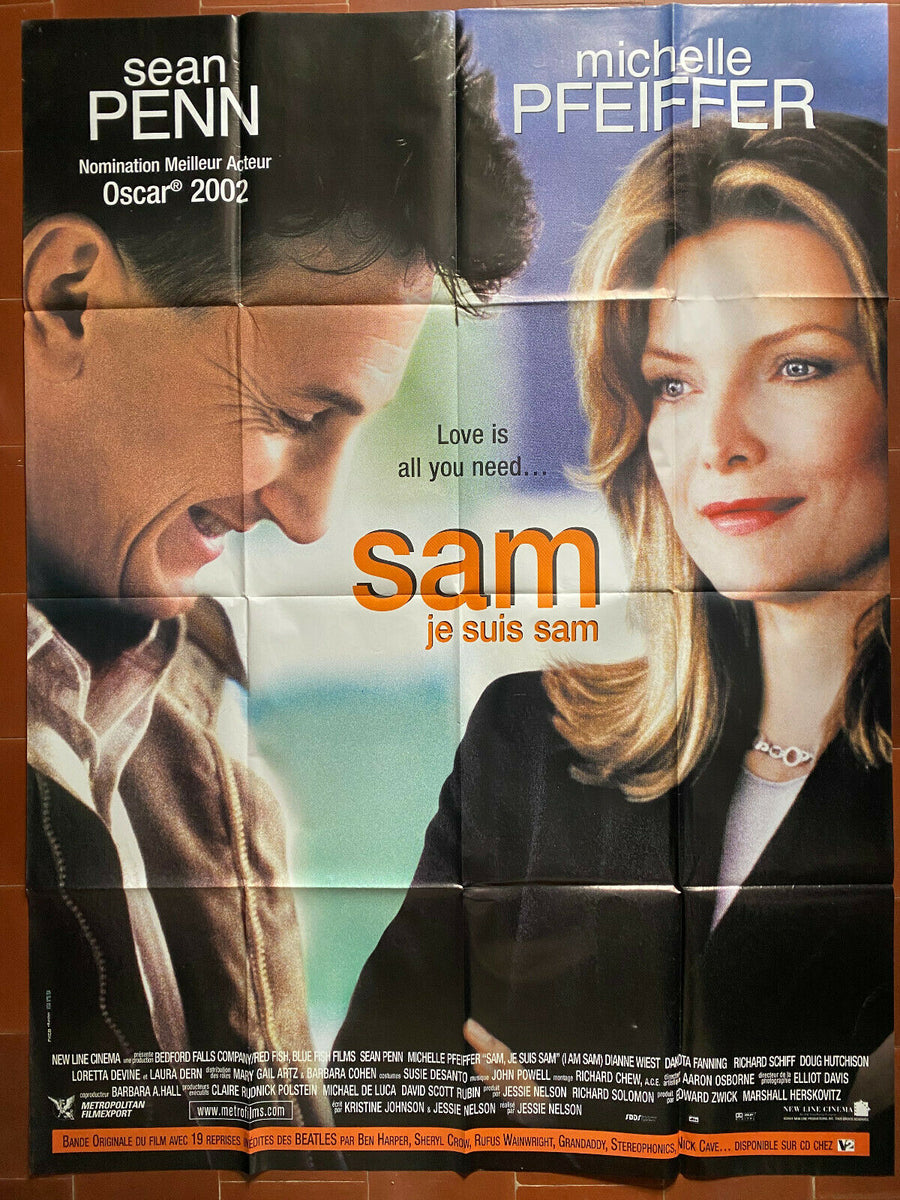 Poster SAM I AM SAM Jessie NELSON Sean PENN Dakota FANNING 120x160cm ...