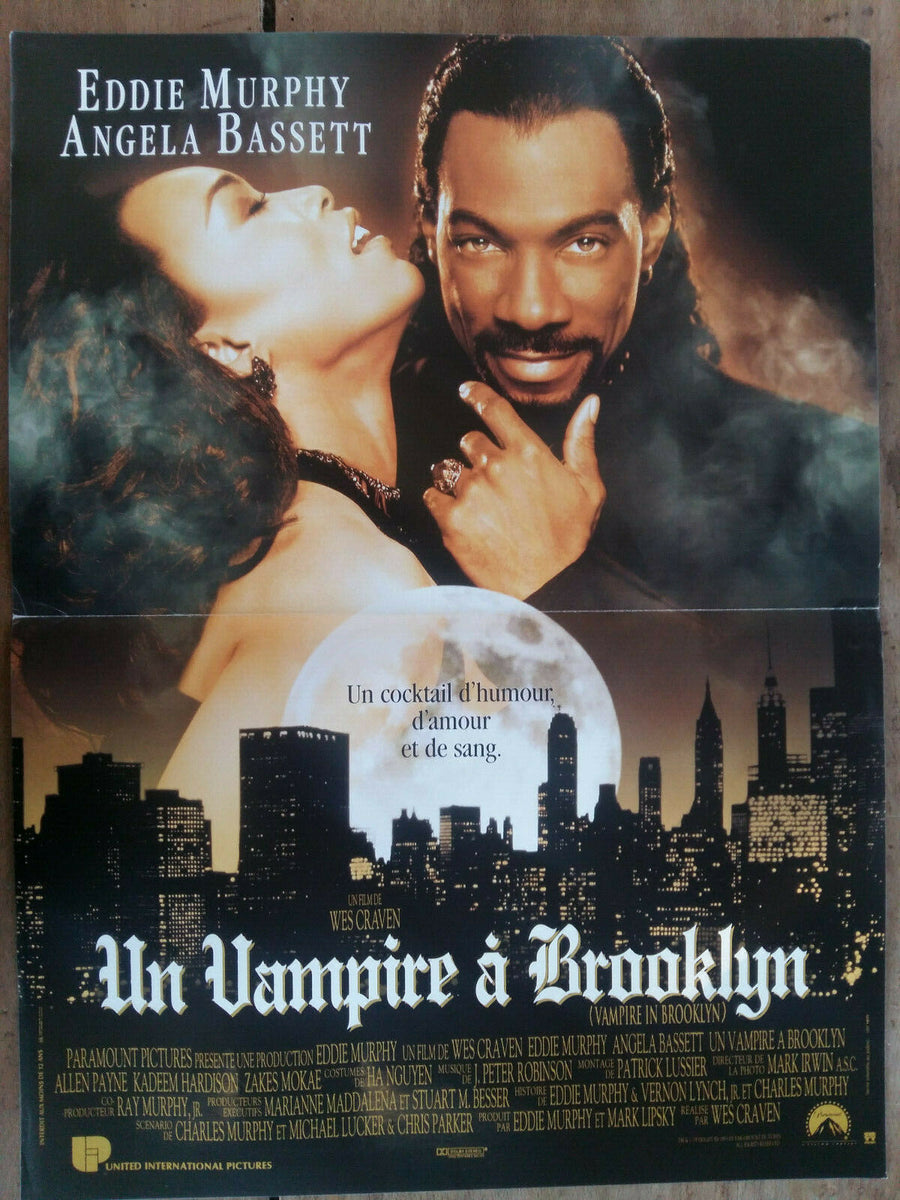 Poster A VAMPIRE IN BROOKLYN Wes CRAVEN Eddie MURPHY Angela BASSETT 40 ...