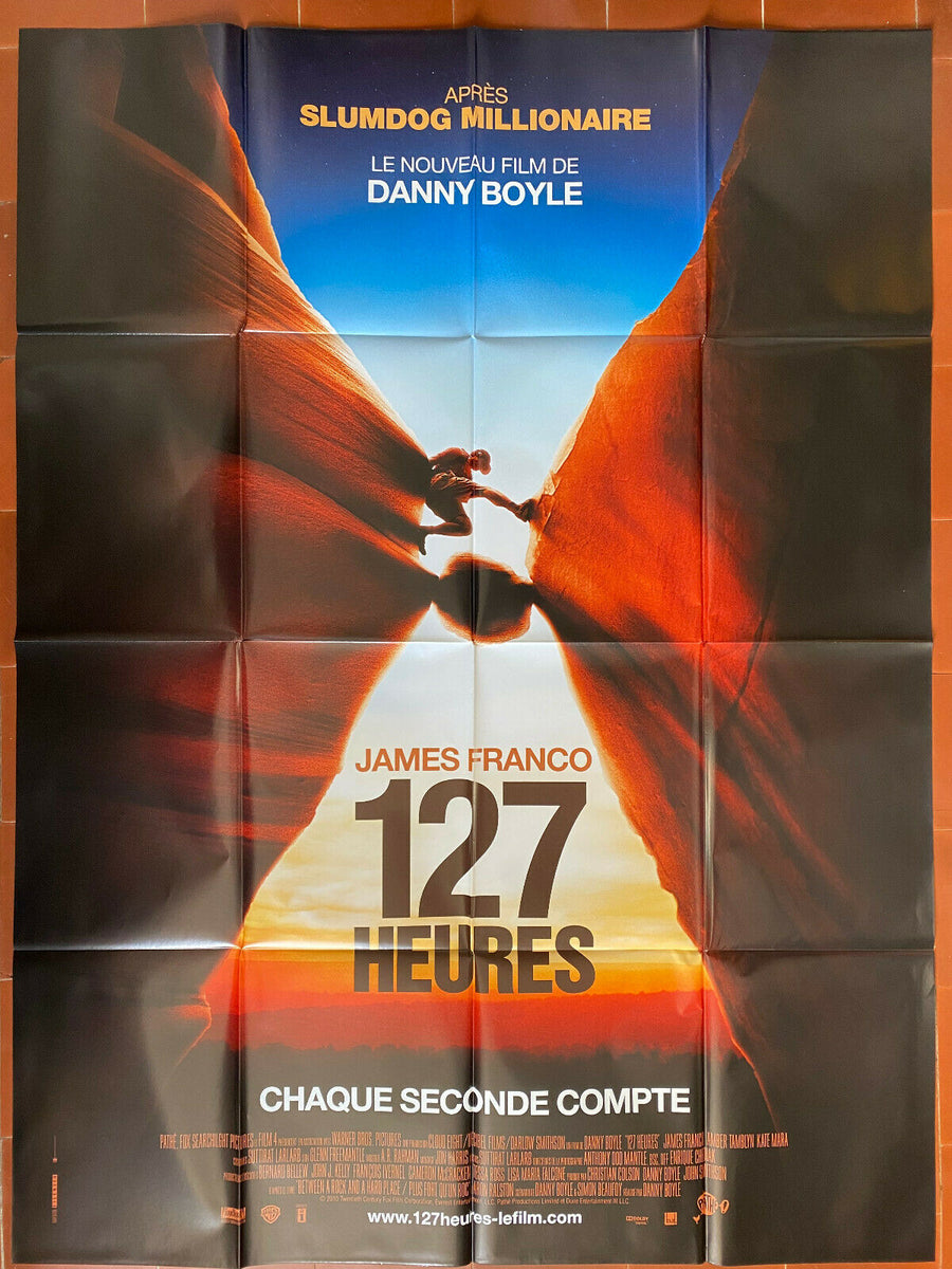 Poster 127 HOURS Danny BOYLE James FRANCO Kate MARA 120x160cm – CINEAD